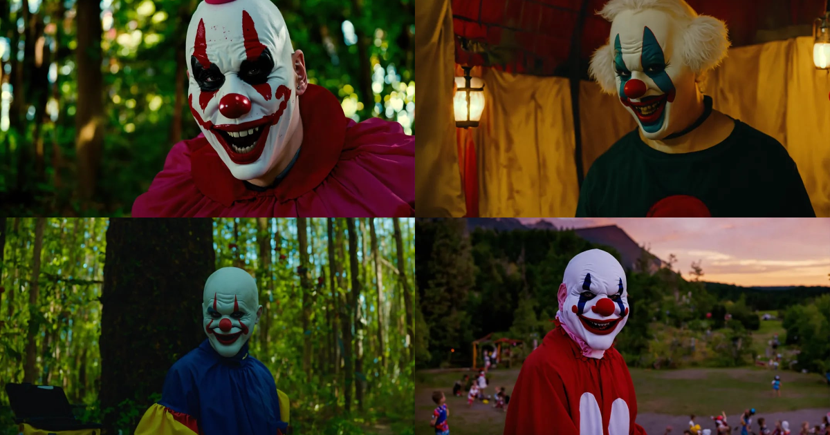 Lexica - Art the Clown Terrifier in kids camp