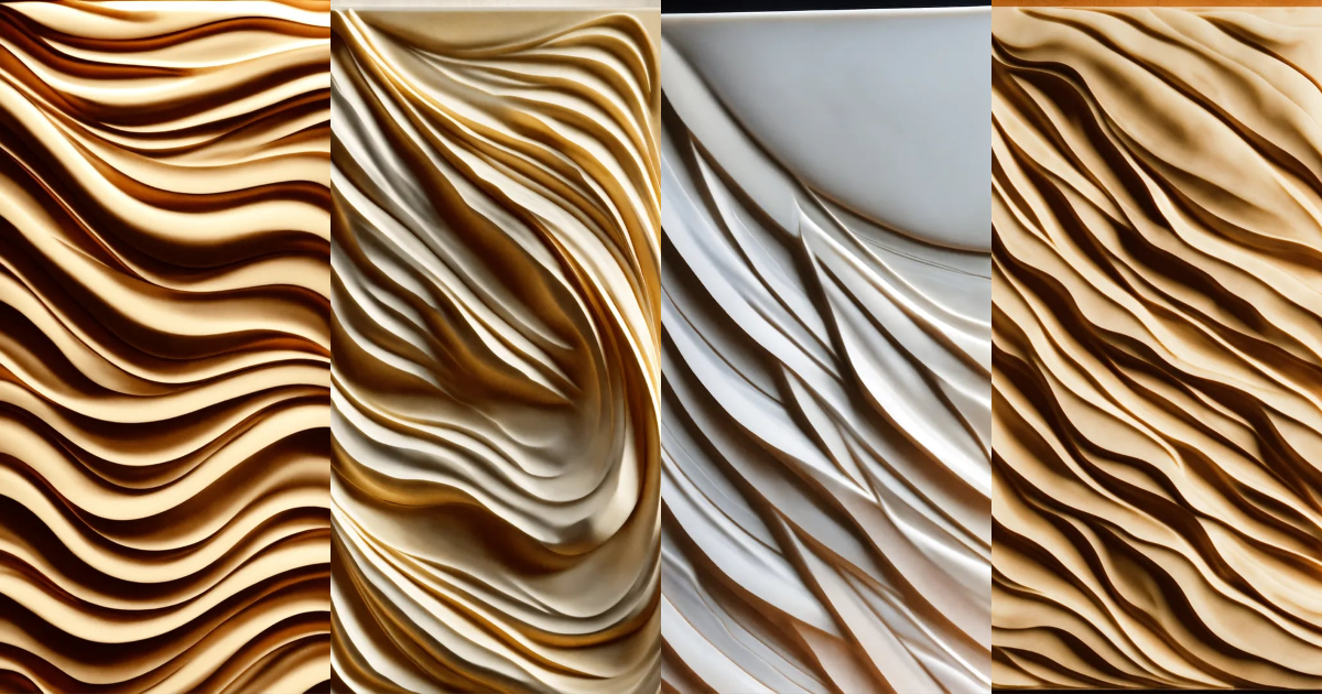 Lexica - 3D Decorative wall panels ABS Plastic molds for Plaster Gypsum ...