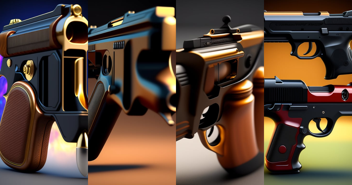 Lexica - Cute gun design