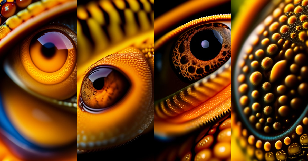 Lexica - Gecko foot detail scale macro cells skin eyes complex ...