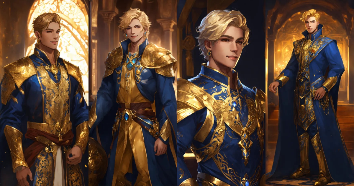 Lexica - Male aisimar full body portrait, pathfinder style, class ...