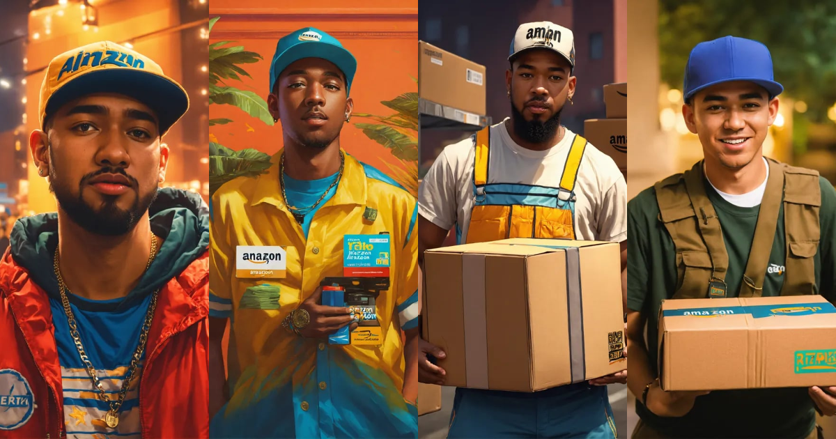 Lexica - Amazon Rap Tournament winner gets a job Amazon Delivery driver