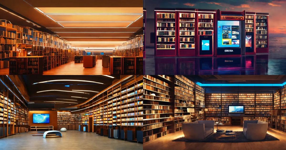 Lexica - A futuristic digital media library