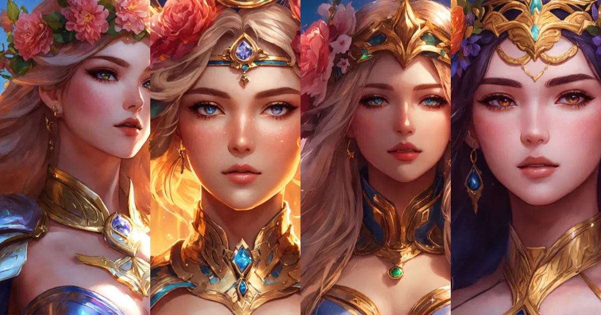 Lexica - Amazon valkyrie athena, d & d, fantasy, portrait, highly ...