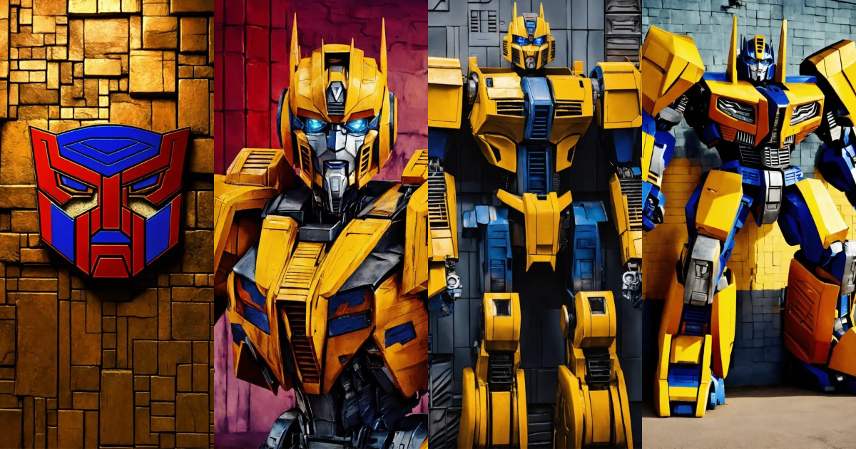 Lexica - Transformers texture wall
