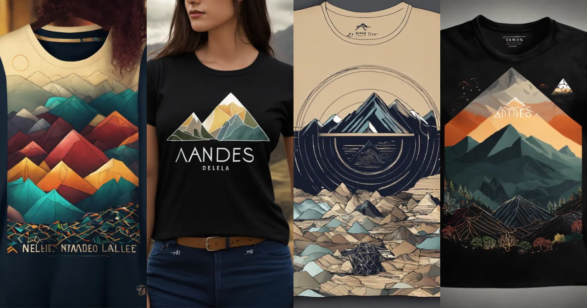 Lexica - Crea el diseño de una T-shirt para mujer, la T-shirt debe ser ...