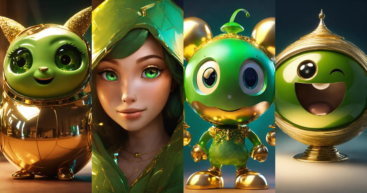 Lexica - Amorphous forms character small architectural form with chrome ...