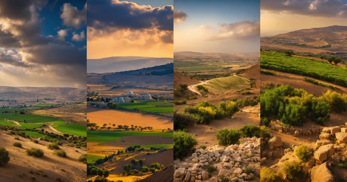 Lexica - Beautiful Israel landscape