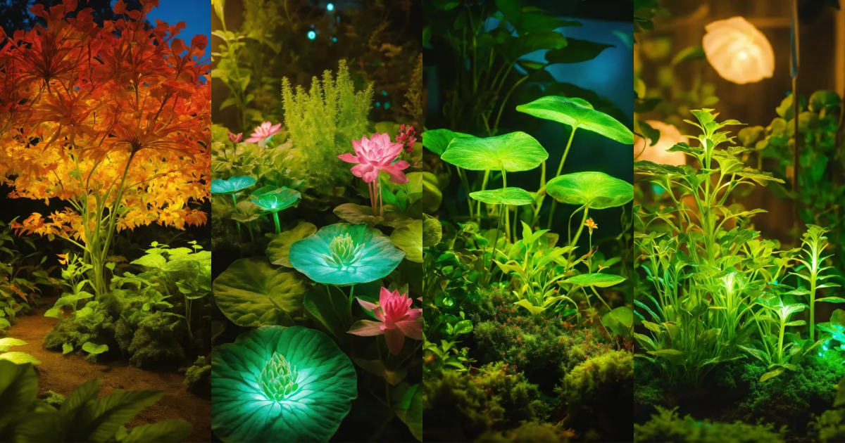 Lexica - Bio luminous plants fantasy