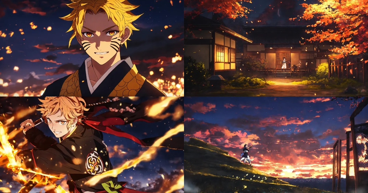 Lexica - Zenitsu lighning japanese anime demon slayer, kimetsu no yaiba ...