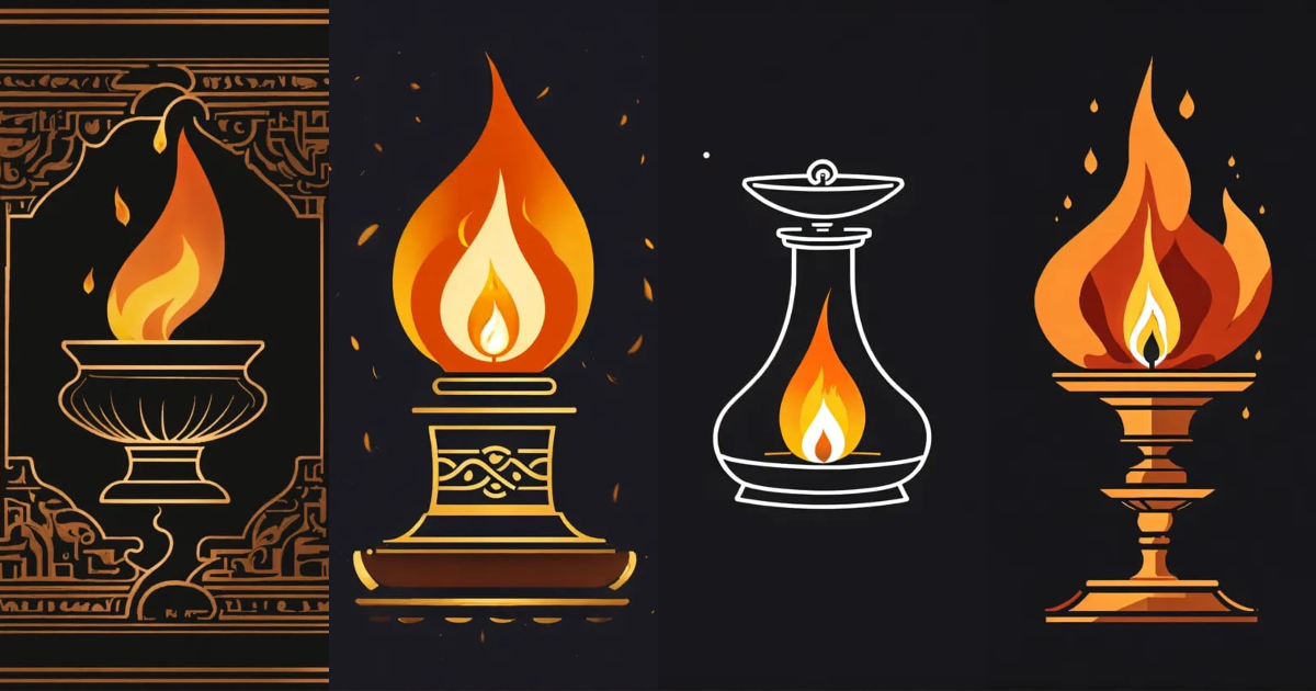 Lexica - Square flat design logo, materialistic icon style, flat style ...