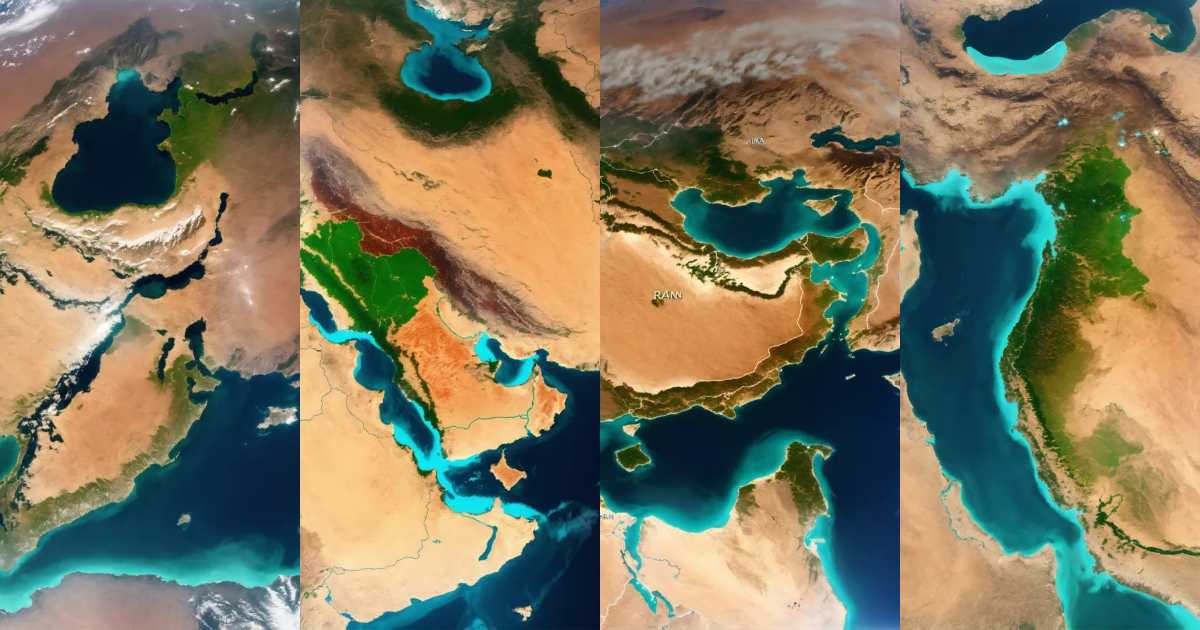 Lexica - IRAN from space 4k