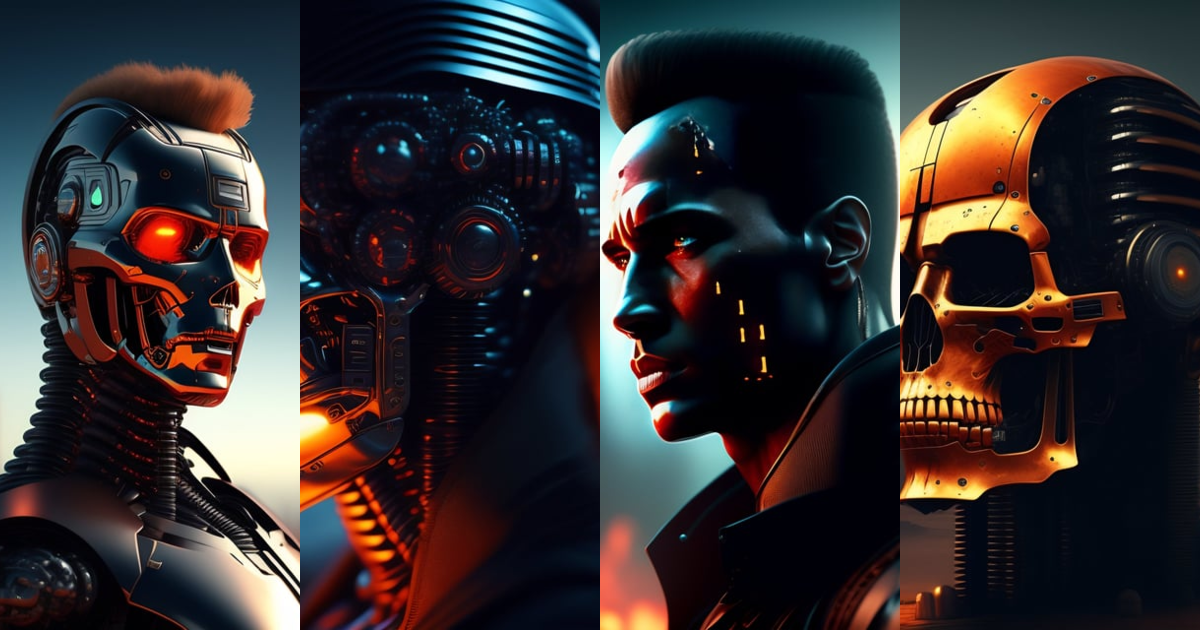 Lexica - The Terminator Artificial Intelligence apocalypse