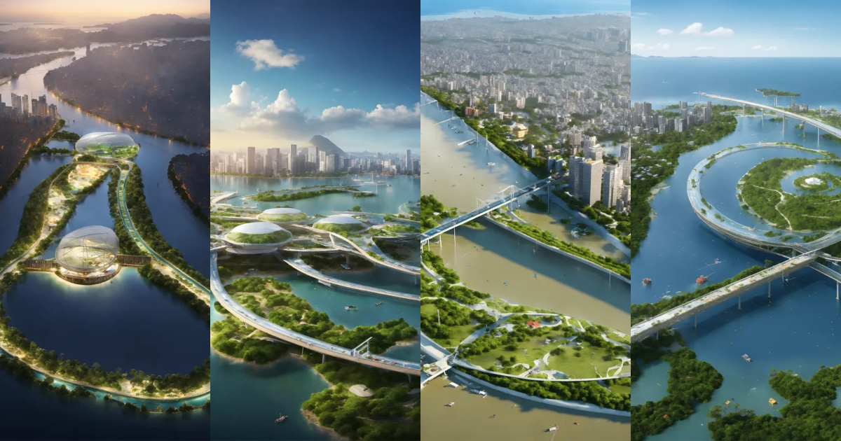 Lexica - Imagine a vision of future Tokyo in 2050 with networks of ...