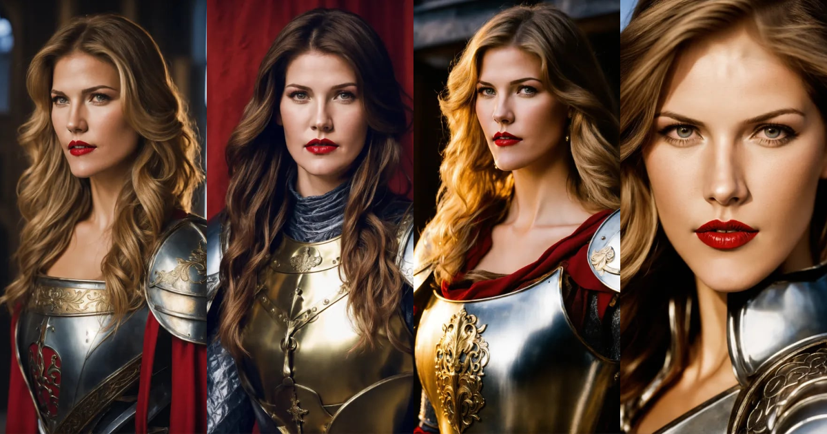 Lexica - Photo quality portrait of young beautiful Tricia Janine Helfer ...