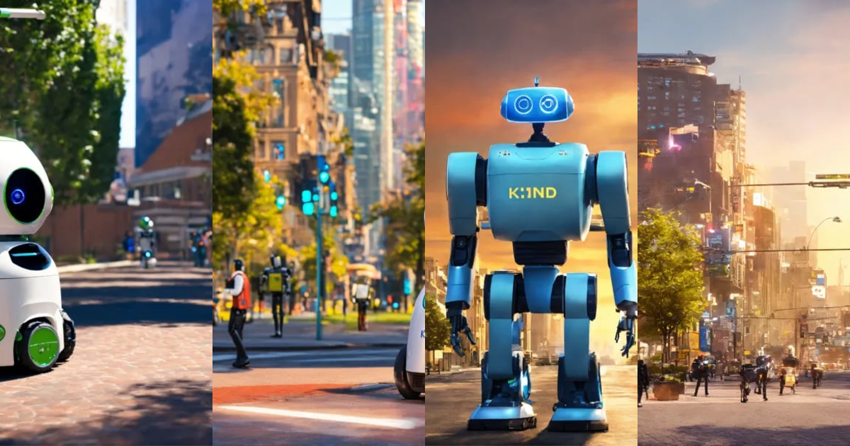 Lexica - Kind robots help everyone in the city of the future