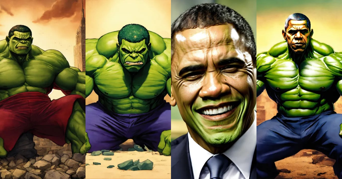 Lexica - Obama hulk
