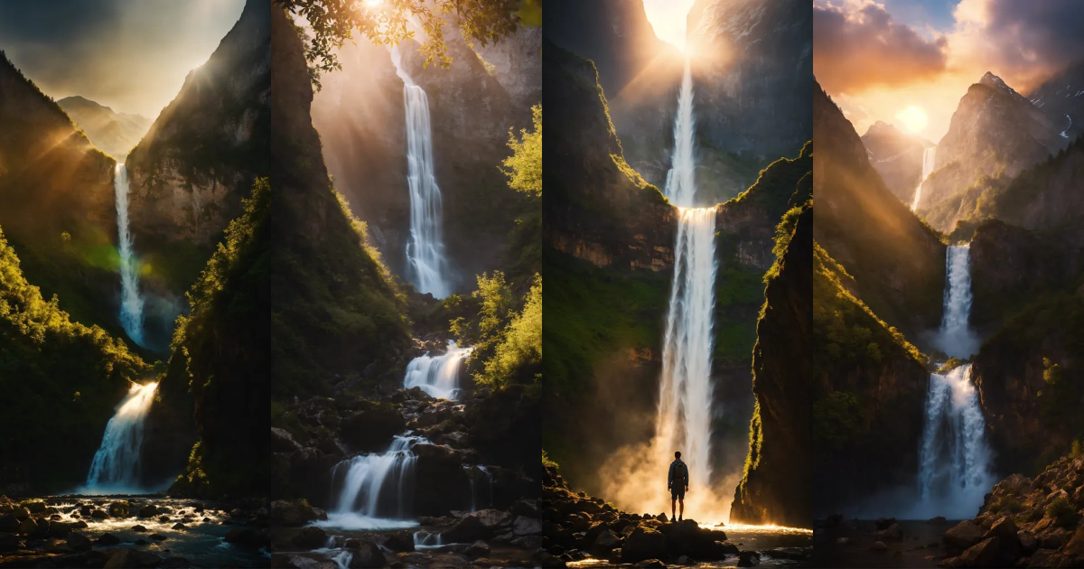 Lexica - God's hands, Love, Creation, mountains, waterfall, real ...