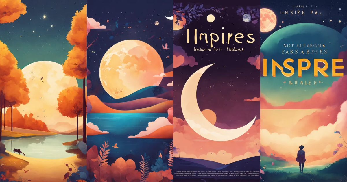 Lexica - Can you create a banner for Inspire Fables Brand with books ...