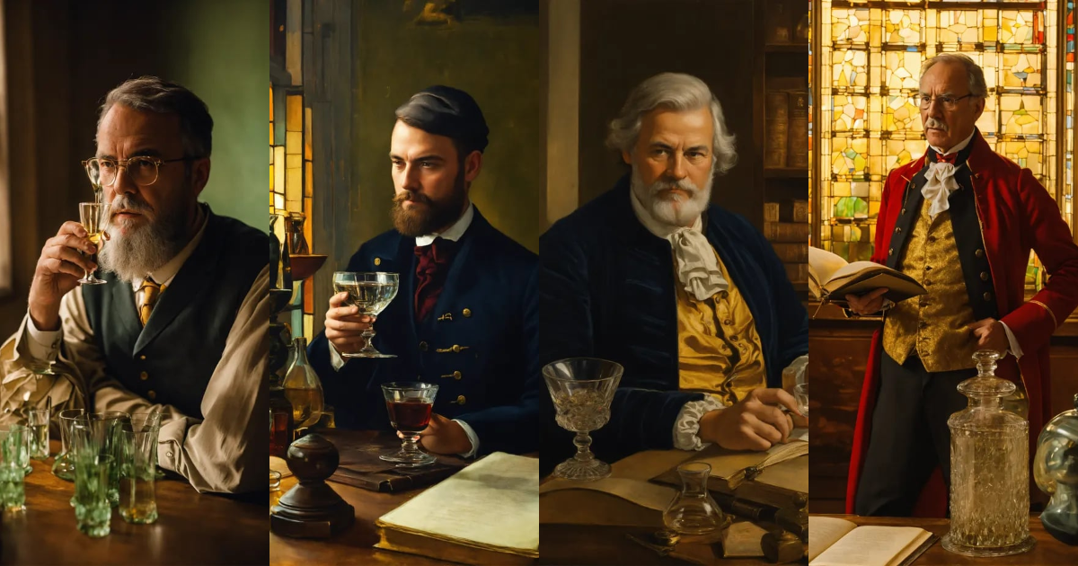 Lexica - Historian guy with glass