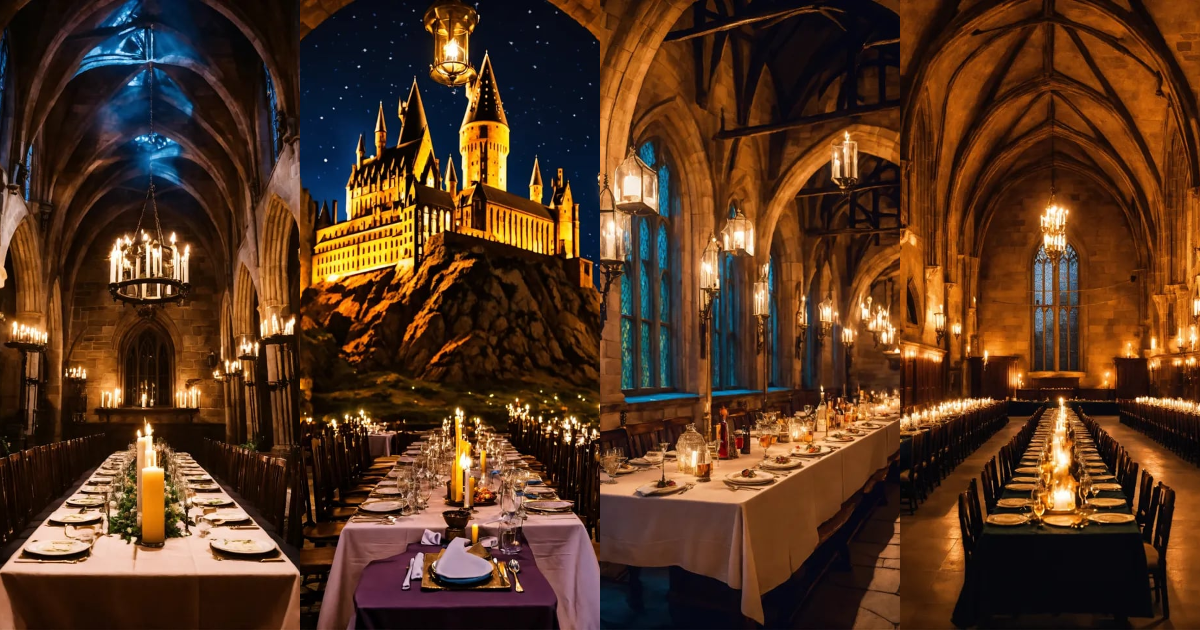 Lexica - Hogwarts dinner