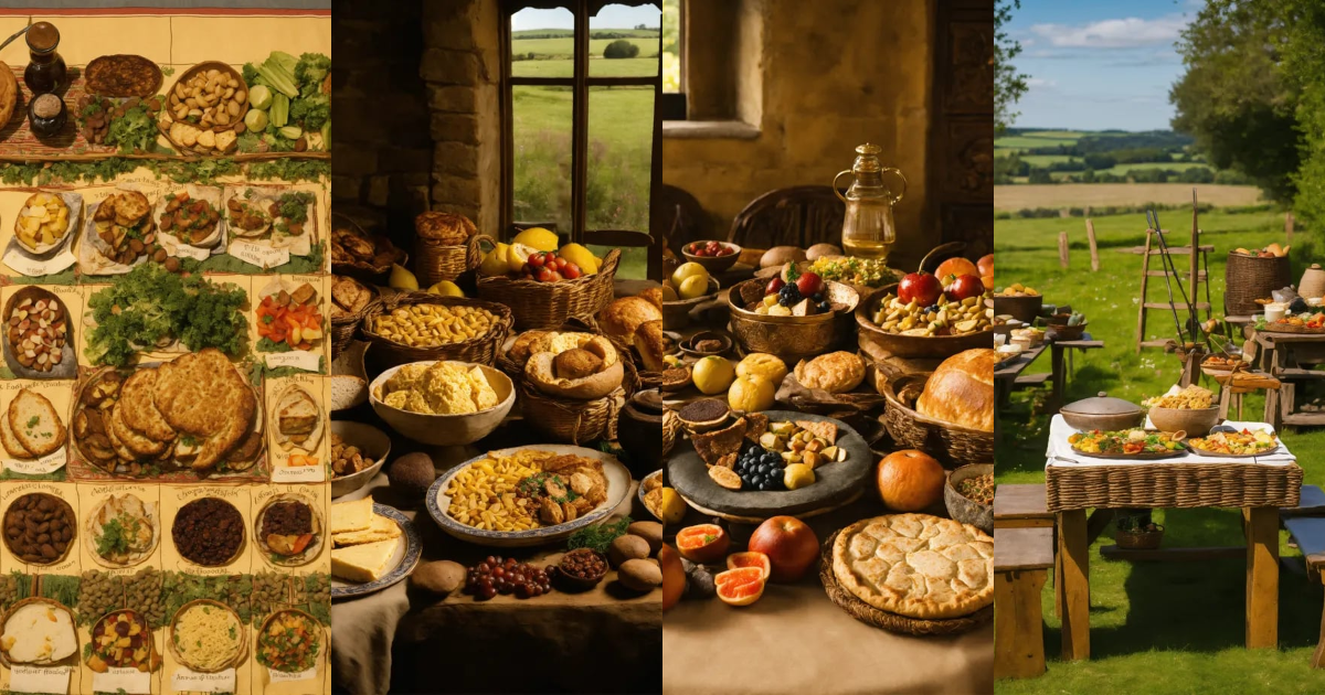 Lexica - Anglo saxon food table