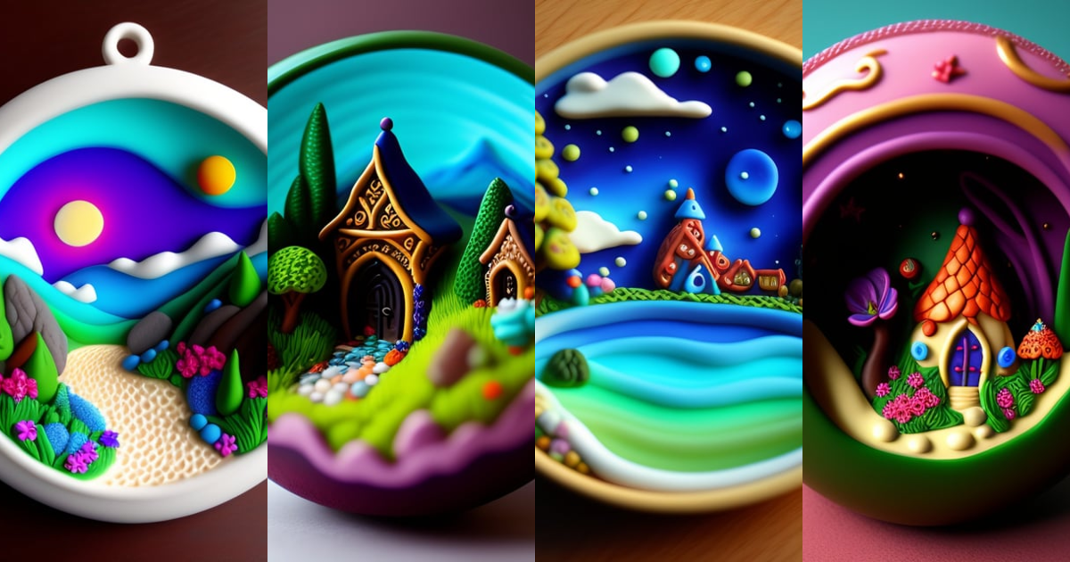 Lexica - Polymer clay fantasy