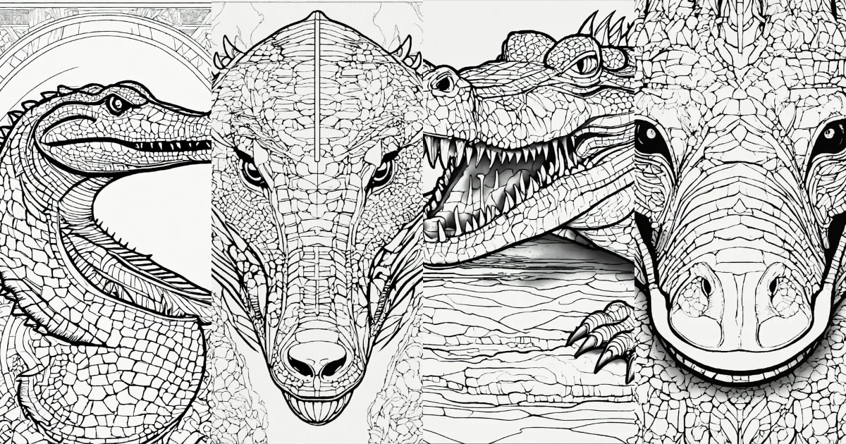 Lexica - Coloring page for adults, bold lines, dark lines, symmetrical ...