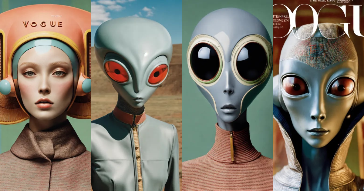Lexica - A photograph of a classic grey alien model on the cover of ...