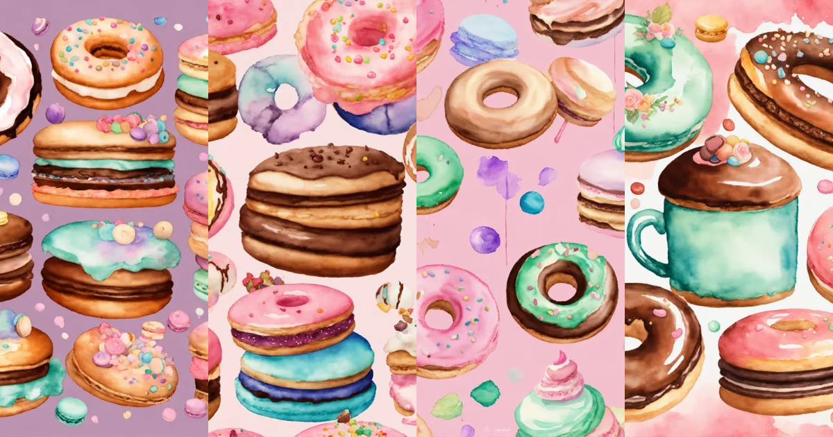 Lexica - Shabby chic dreamy mist pastel junk journals Watercolor Cute ...