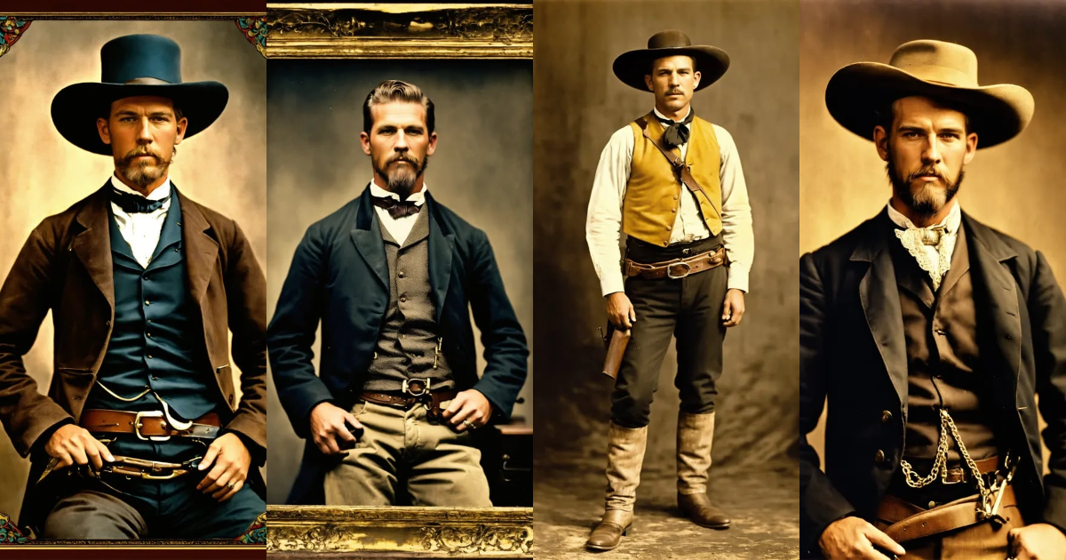 Lexica - Jesse James of the James-Younger gang. Full color. Full Length.