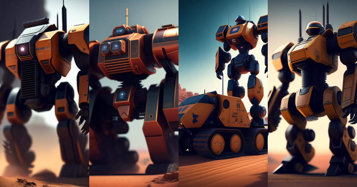 Lexica - War robots realistic 4k Shockwave