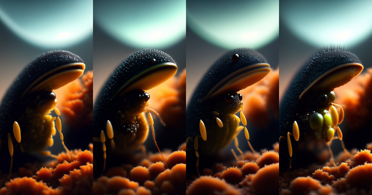 Lexica - Small dark creatures bugs aliens