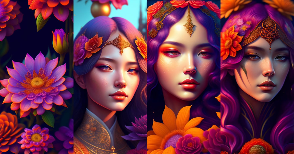 Lexica - A flower by Casey Weldon, Olga Kvasha, Miho Hirano ...