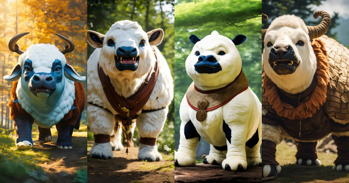 Lexica - Appa from Avatar The Last Airbender in real life. high detail, 4k