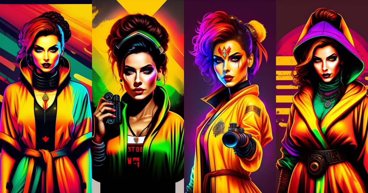 Lexica - An anthropomorphic beautiful female borderlands 3 psycho ...