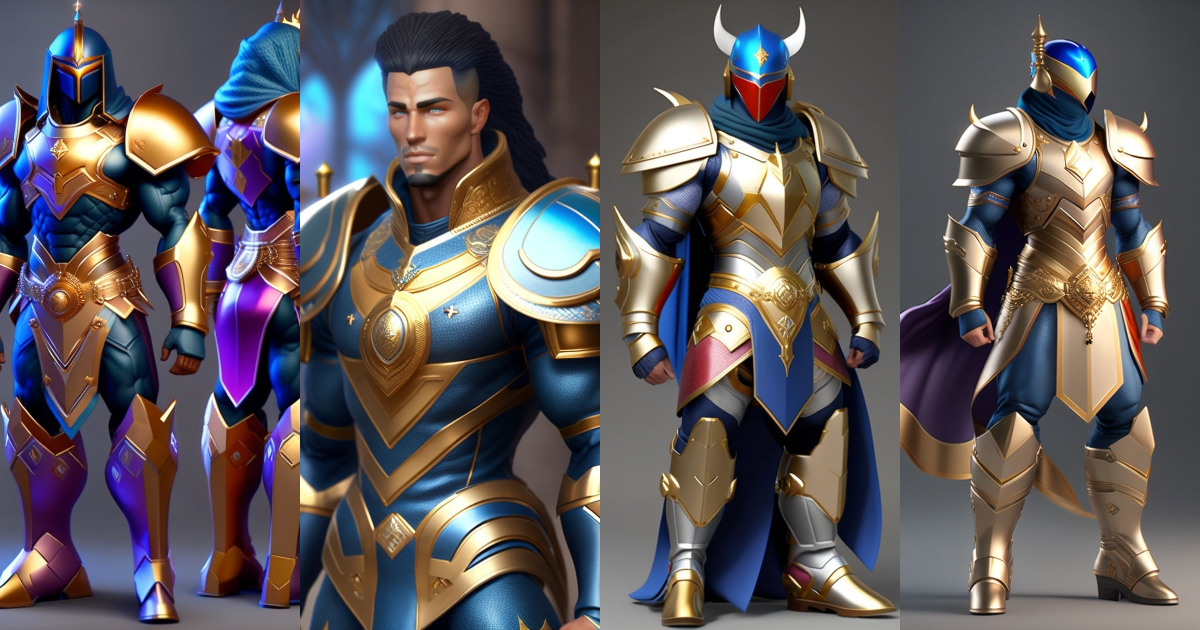 Lexica - Djinn Knight, full body armor, following the model of Knights ...
