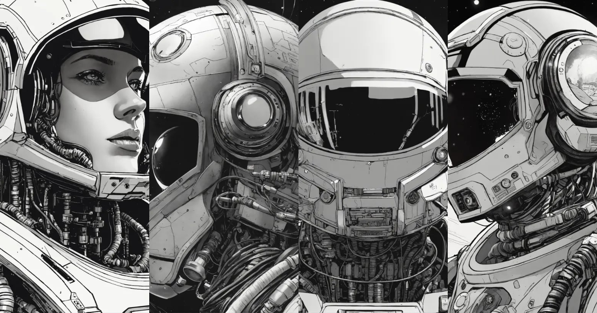 Lexica - A comic book panel about robots taking over the world ...