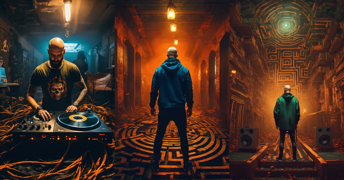 Lexica - A young bald man with beard 8k modern day 2023 clothing t ...