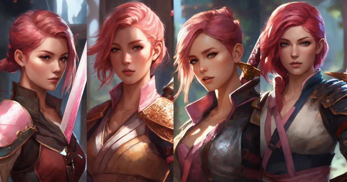 Lexica - Concept art, character design, swordswoman, lithe pale woman ...