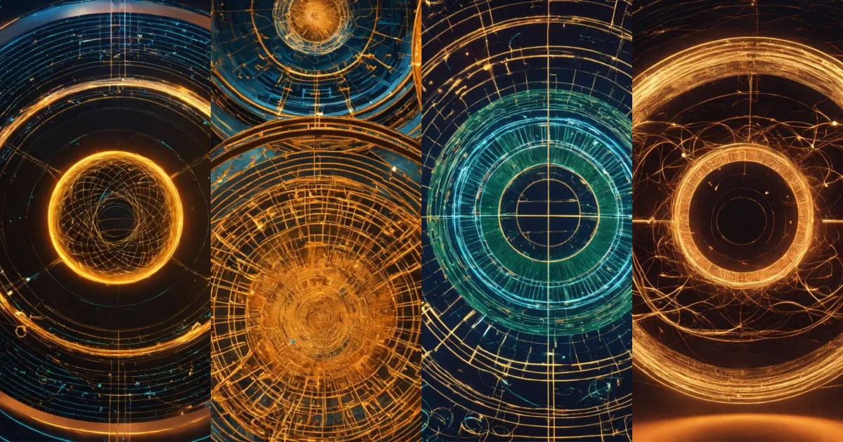 Lexica - A series of interconnected circles, each with a different ...