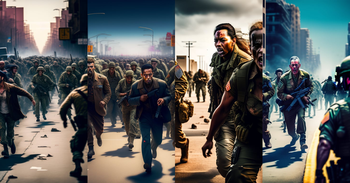 Lexica - Zombies attacking survivors in new your city unarmed ...