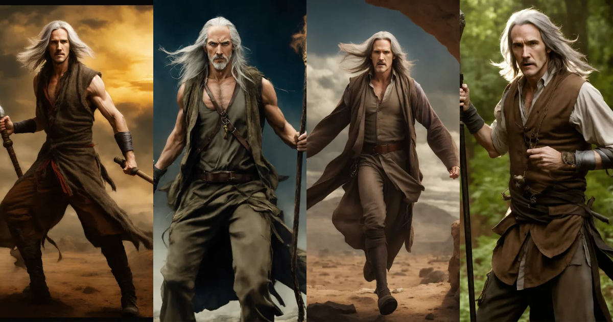 Lexica - In photographic style Matt Mercer as a tall long distance ...