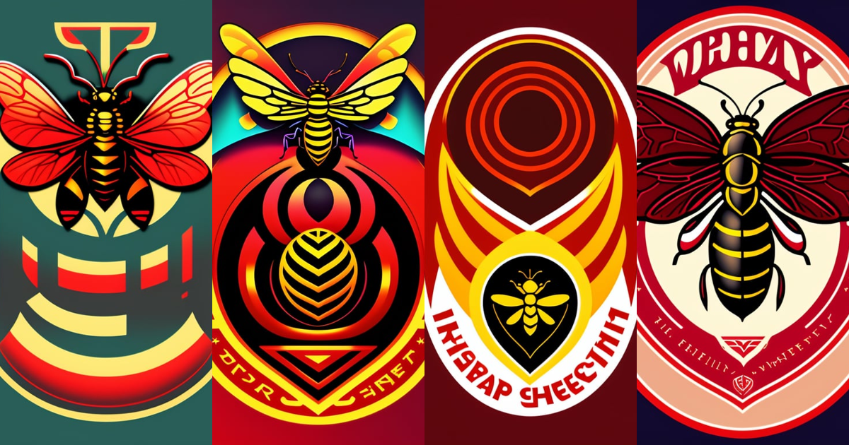 Lexica - Wasp, red heart, purposeful, collected, energetic, conscious ...