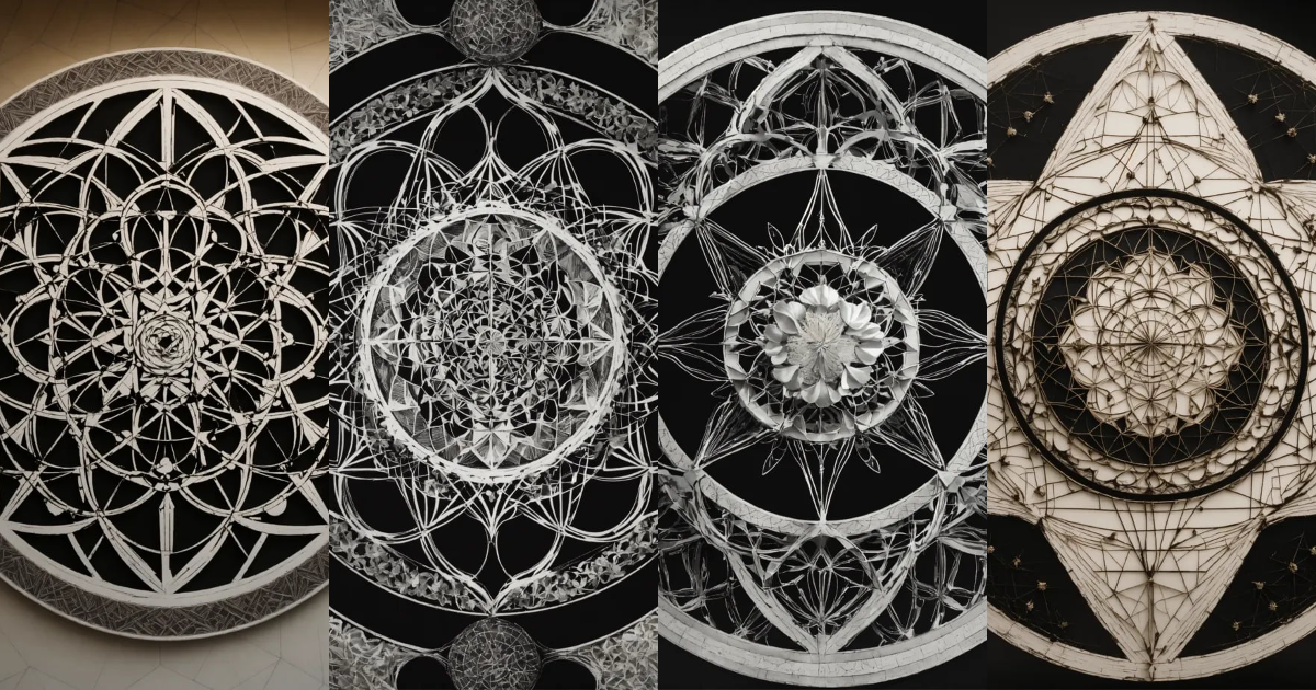 Lexica - Highly detailed beautiful sacred geometry, sharp focus ...