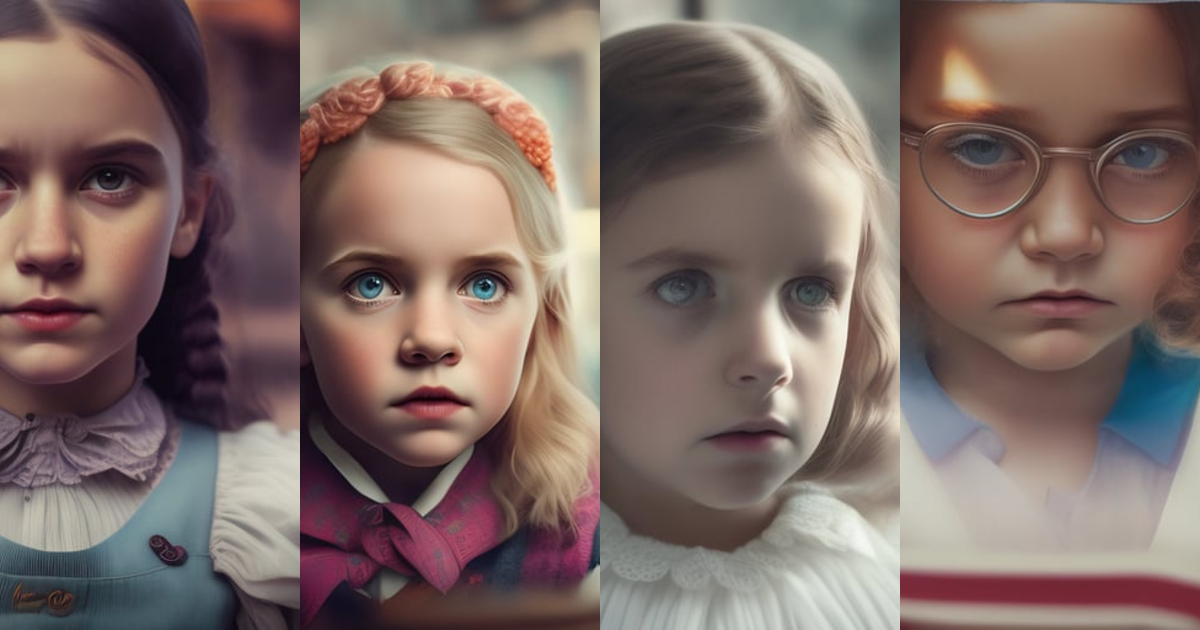 Lexica - Matilda in Tim Burton style, movie still, cinematic,realistic ...