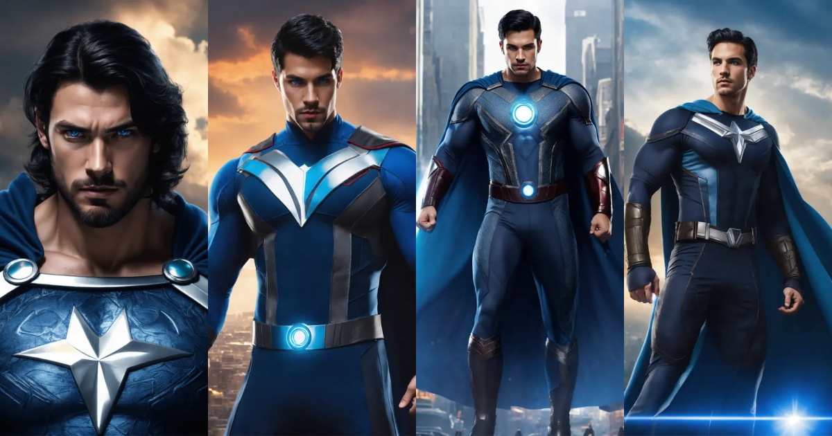 Lexica - Piercing blue eyes, marvel, highly detailed, dark blue, grey ...