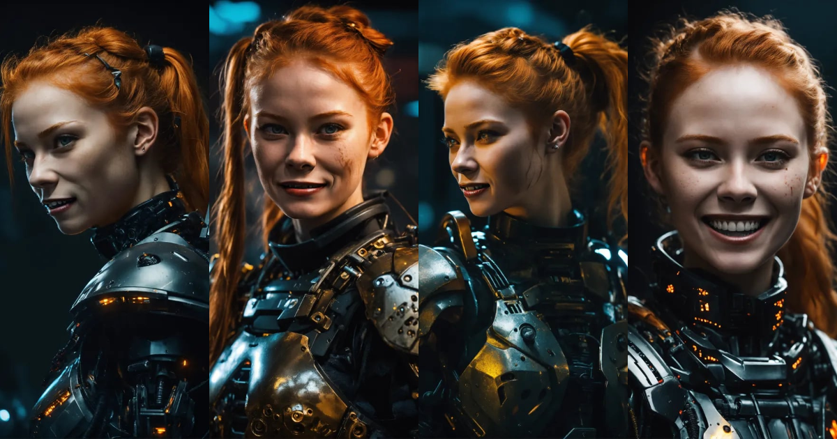Lexica - An ultra detailed photo of a crazy scary 20-year-old ginger ...