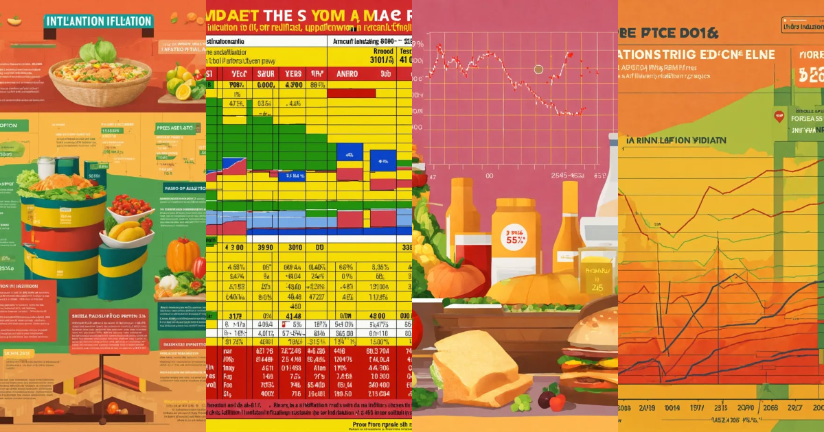 Lexica - Inflation indicator with food prices going up, and everything else