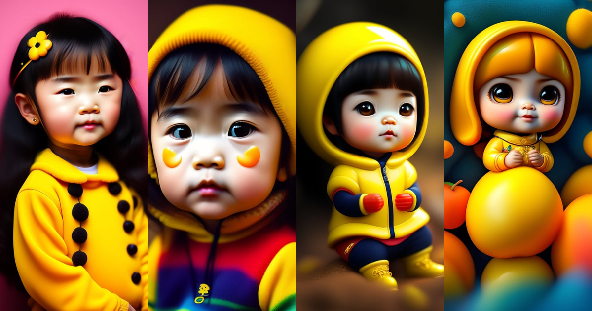 Lexica - Cute and adorable xiaolin , yellow , super cute , dreamlike ...